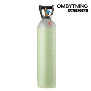 Ombytning af Co2 flaske - Kulsyre ⋆ Centrum Serviceudlejning